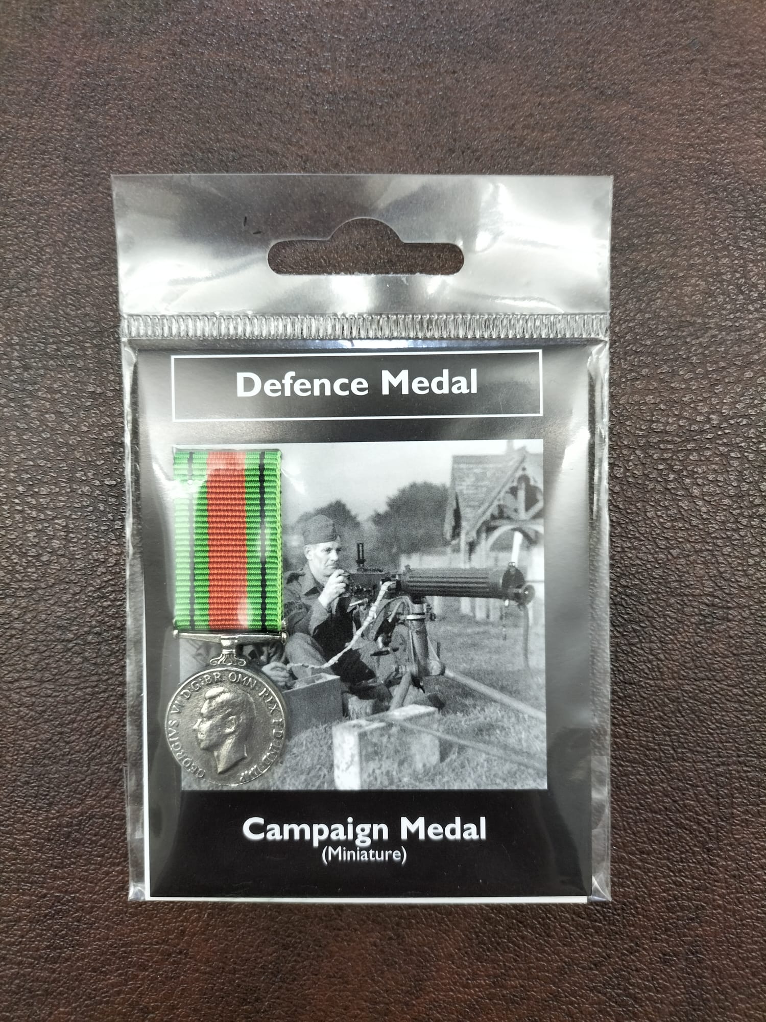 Miniature Medal - Defence Medal - The Keep Military Museum