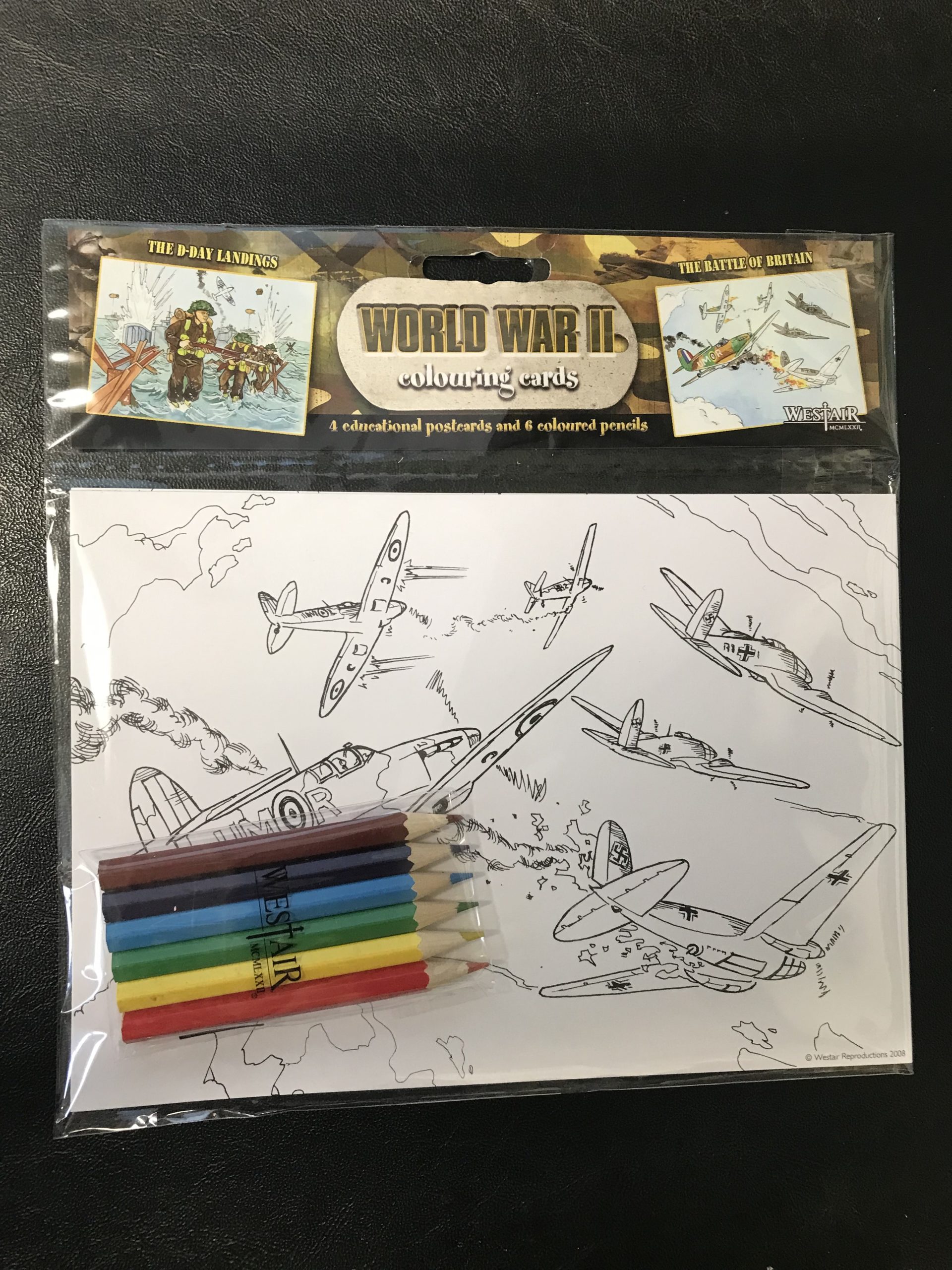 World War II Colouring Pack (small) - The Keep Military Museum