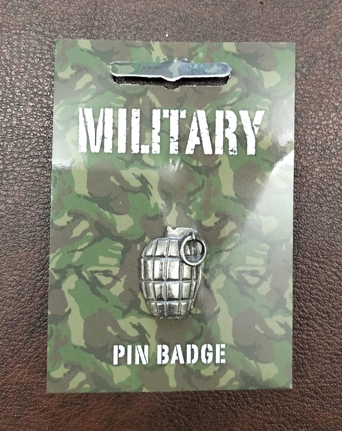 Grenade Pin Badge - The Keep Military Museum