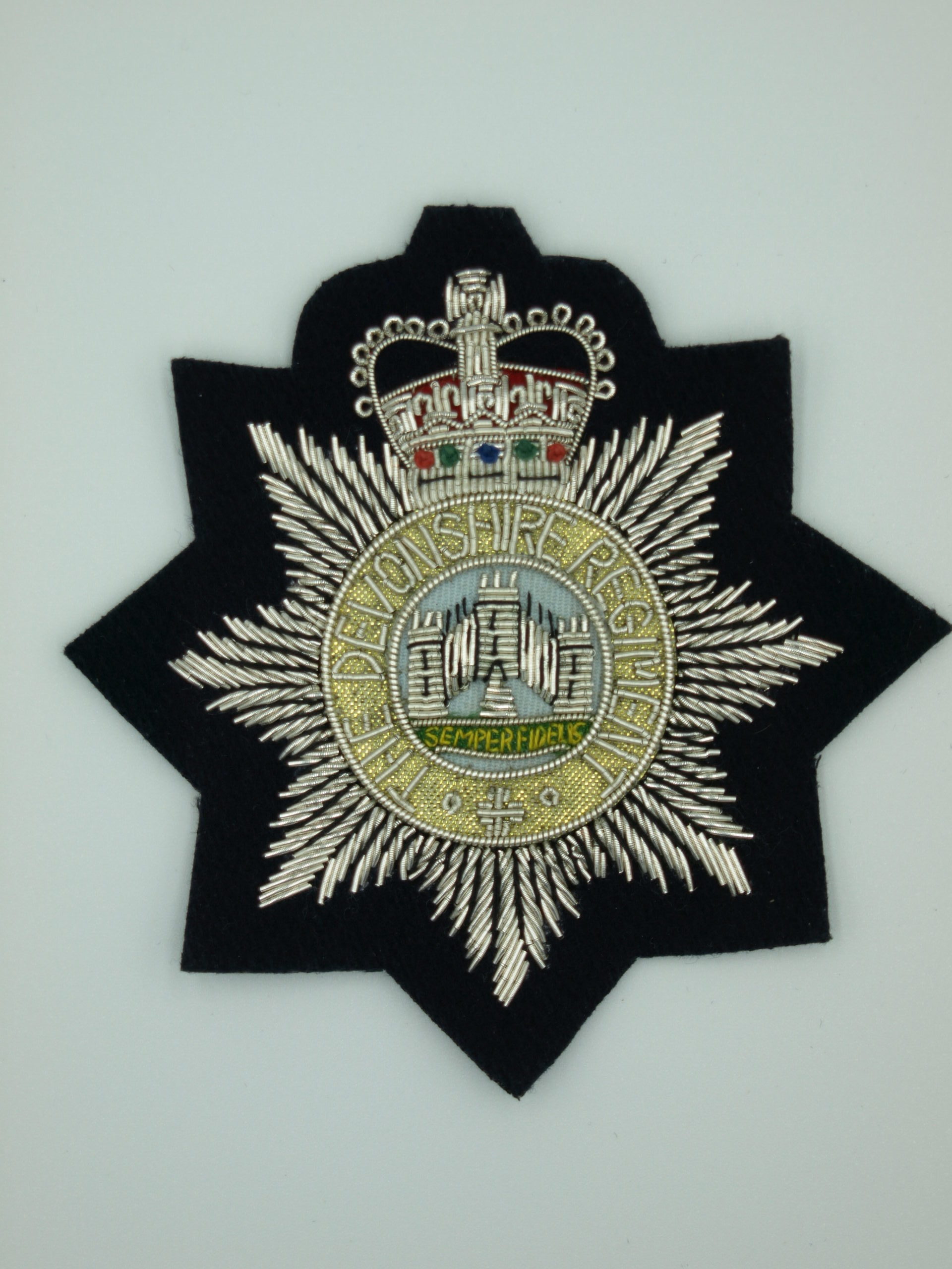 Devonshire Regiment Blazer Badge - The Keep Military Museum