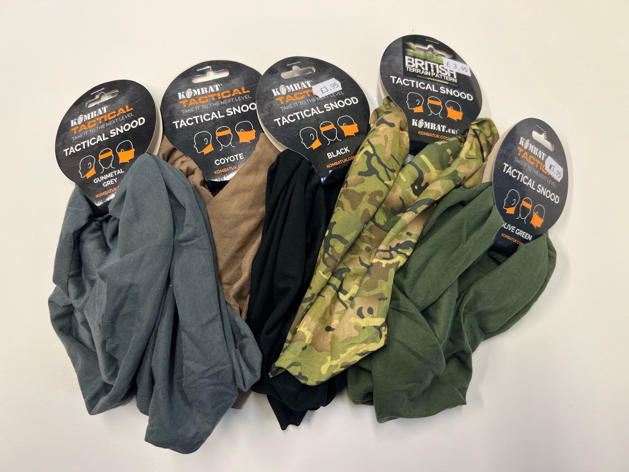 Tactical Snood - Various Colours and Patterns - The Keep Military Museum