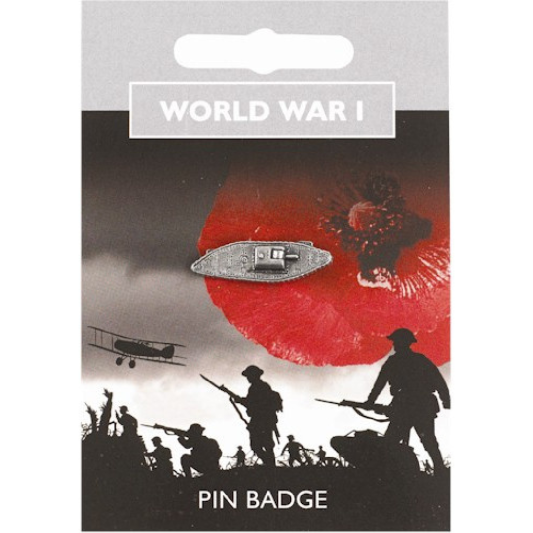 WW1 Tank Pin Badge - The Keep Military Museum