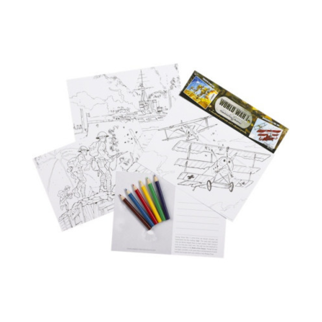 World War I Colouring Pack (small) - The Keep Military Museum