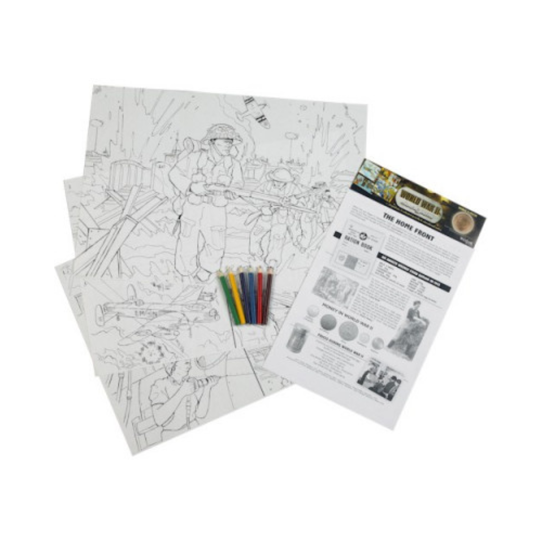 World War II Colouring Pack (large) - The Keep Military Museum