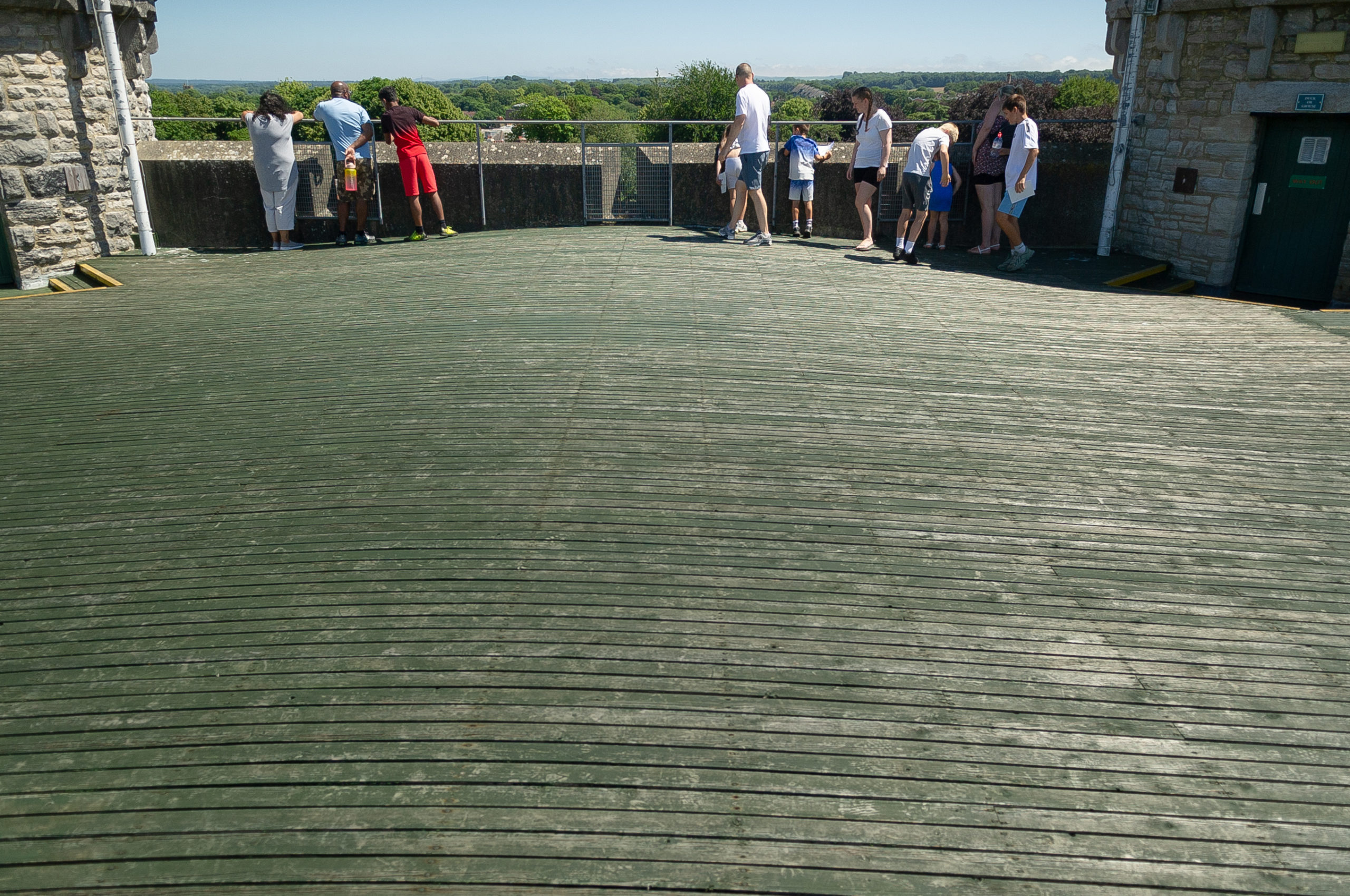 Rooftop Terrace - The Keep Military Museum