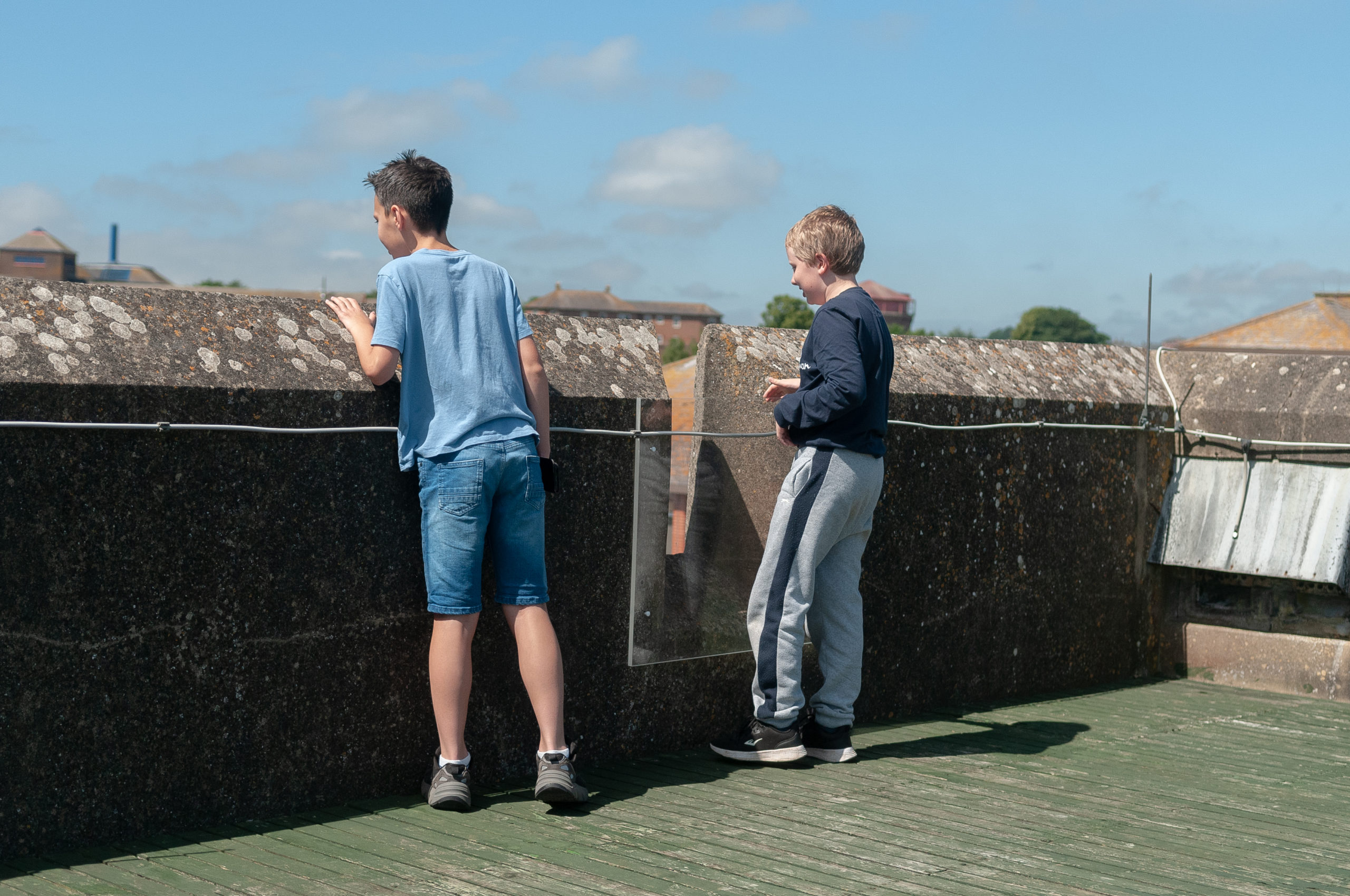 Rooftop Terrace - The Keep Military Museum